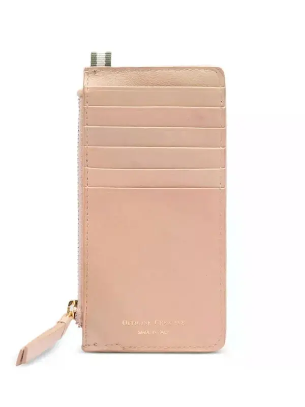 Officine Creative Woven Leather Wallet - Neutrals