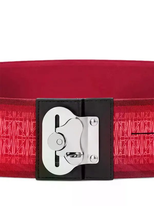 FPM MILANO M Butterfly Logo-print Elastic Luggage Belt - Red