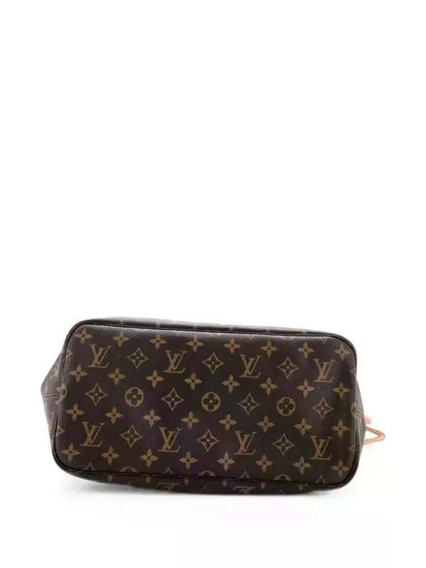 LOUIS VUITTON Neverfull Monogram Canvas Mm Tote Bag - Brown