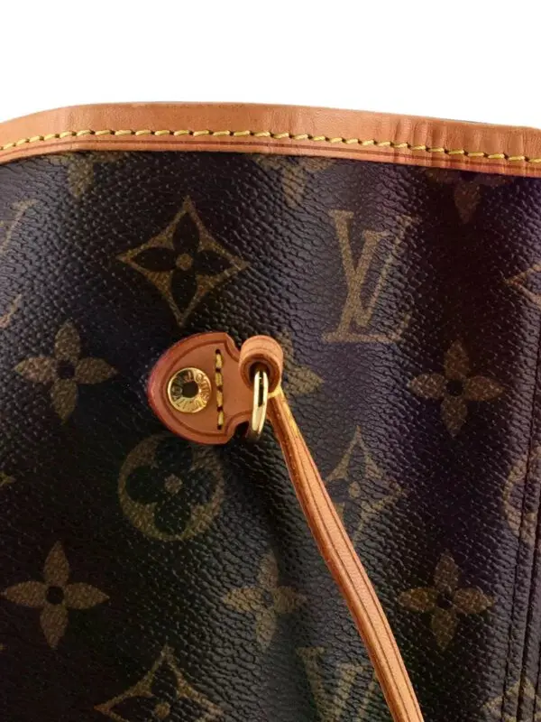 LOUIS VUITTON Neverfull Monogram Canvas Mm Tote Bag - Brown