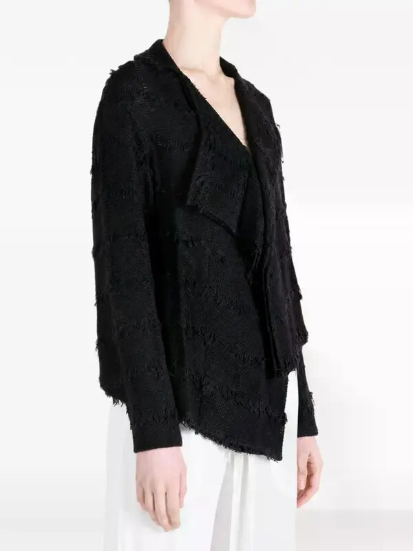 Y’s Asymmetric Frayed-effect Jacket