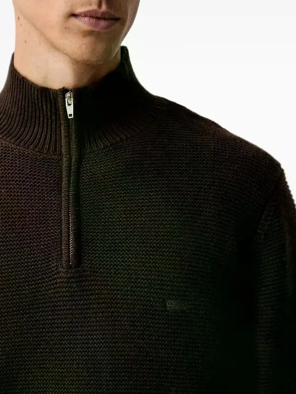 LEVI'S Housemark Quarter-zip Knitted Sweater