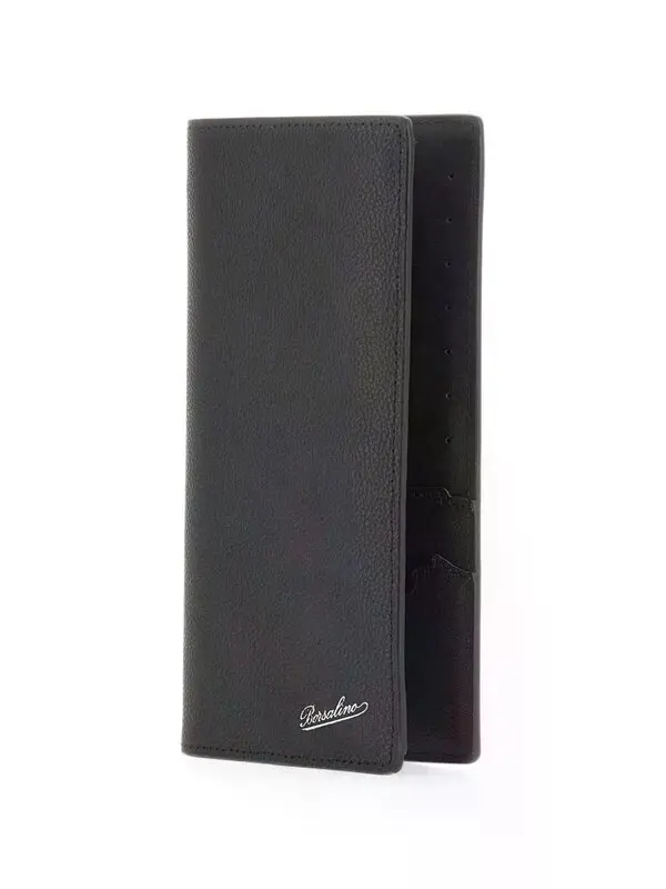 Borsalino Logo-embossed Wallet - Black