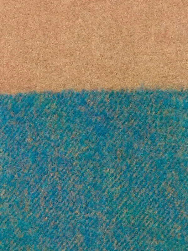 Paul Smith Colour-block Fringed Scarf