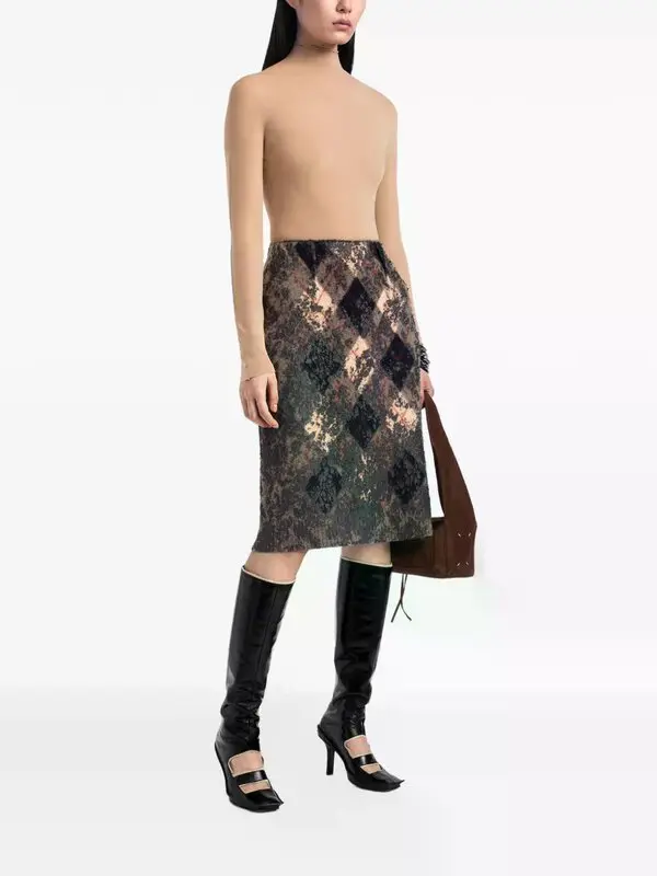 MAISON MARGIELA Technical Jersey Bodysuit - Neutrals