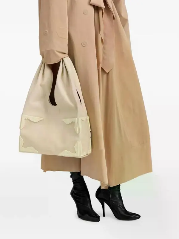 MAISON MARGIELA Medium Box Leather Tote Bag