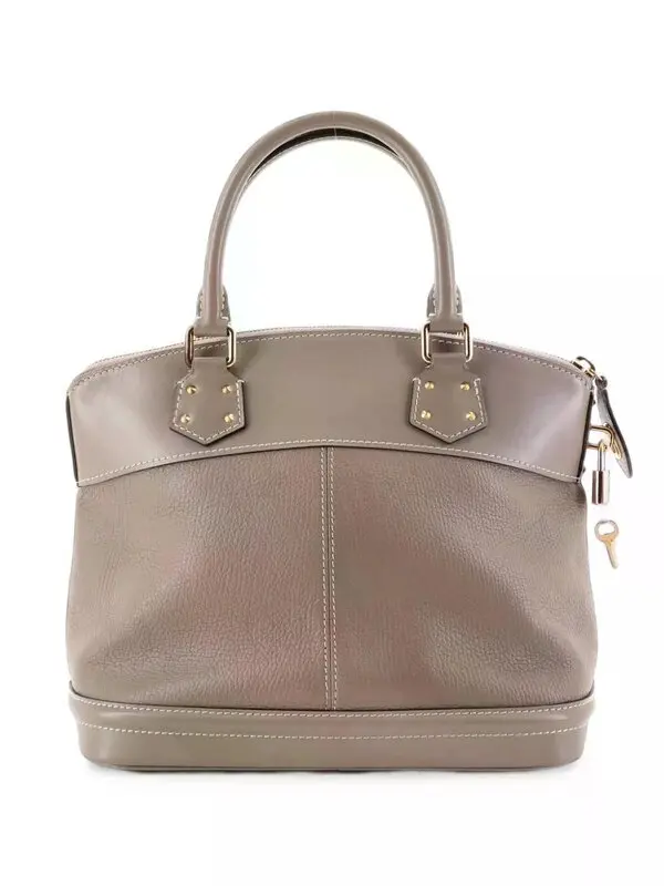 LOUIS VUITTON Suhali Lockit Handbag Leather Pm Tote Bag