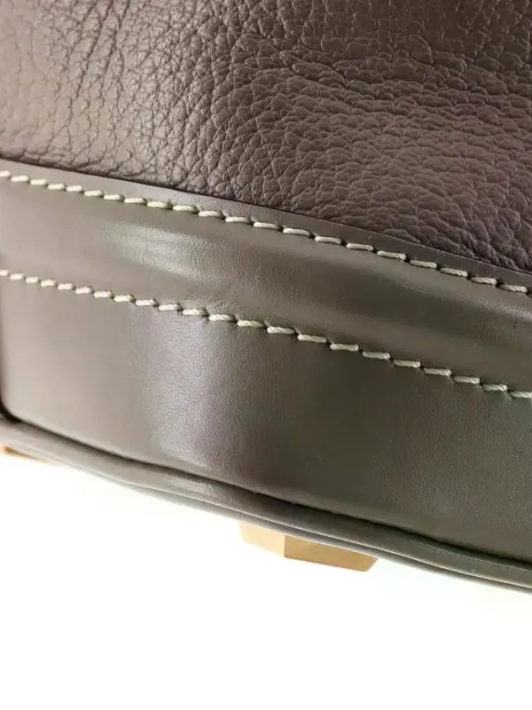 LOUIS VUITTON Suhali Lockit Handbag Leather Pm Tote Bag - Grey