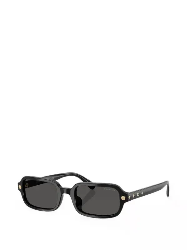 COACH Cfu11 Rectangle-frame Sunglasses
