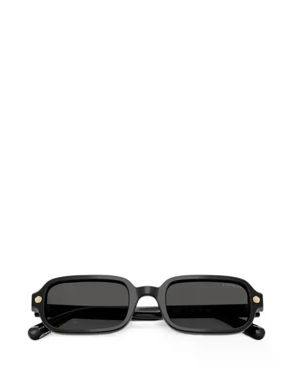 COACH Cfu11 Rectangle-frame Sunglasses