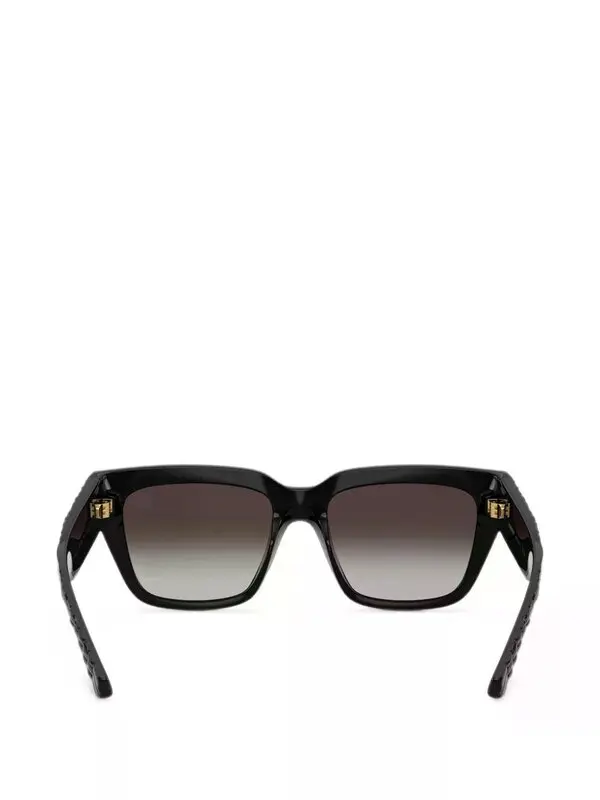 Burberry Knight Stamp Sunglasses - Black