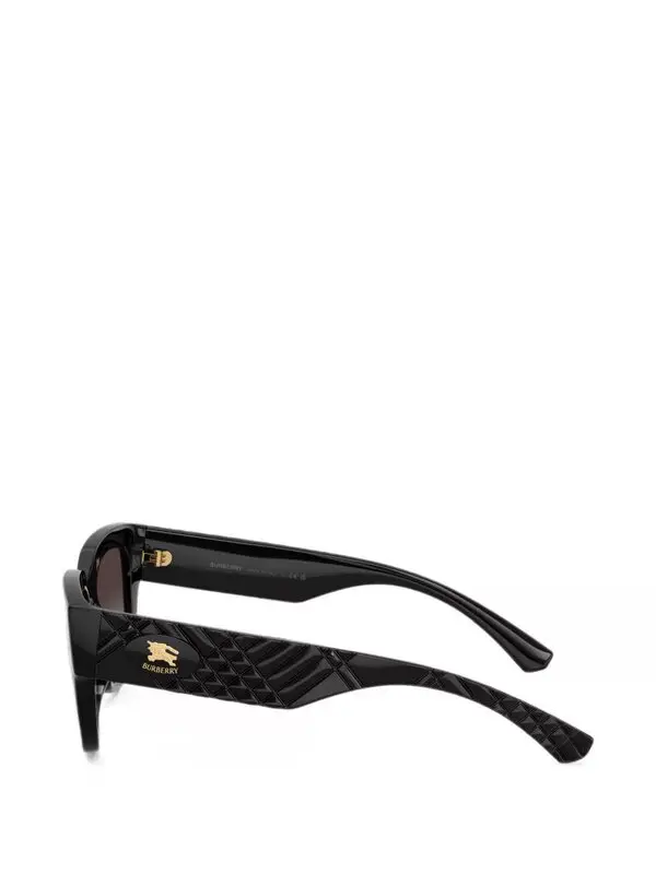 Burberry Knight Stamp Sunglasses - Black