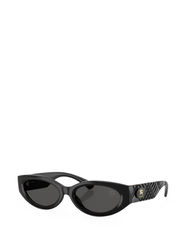 Burberry Knight Stamp Sunglasses - Black