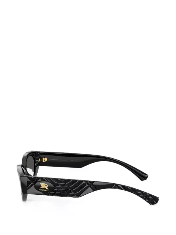 Burberry Knight Stamp Sunglasses - Black