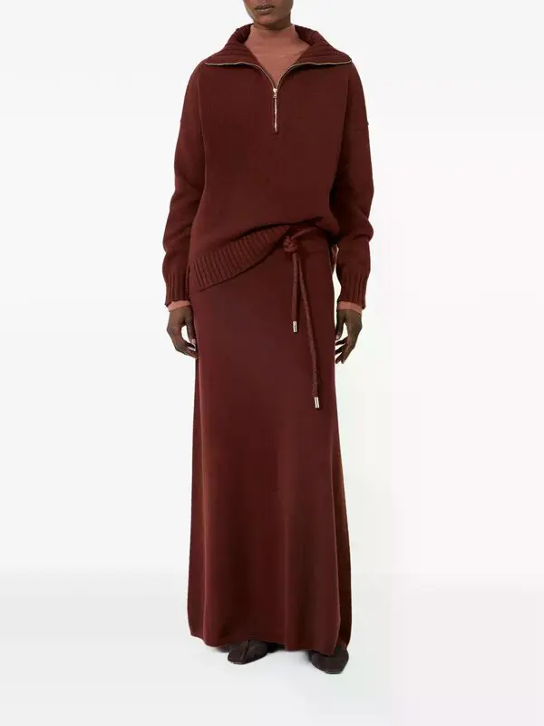 Max Mara Half-zip Cashmere Sweater