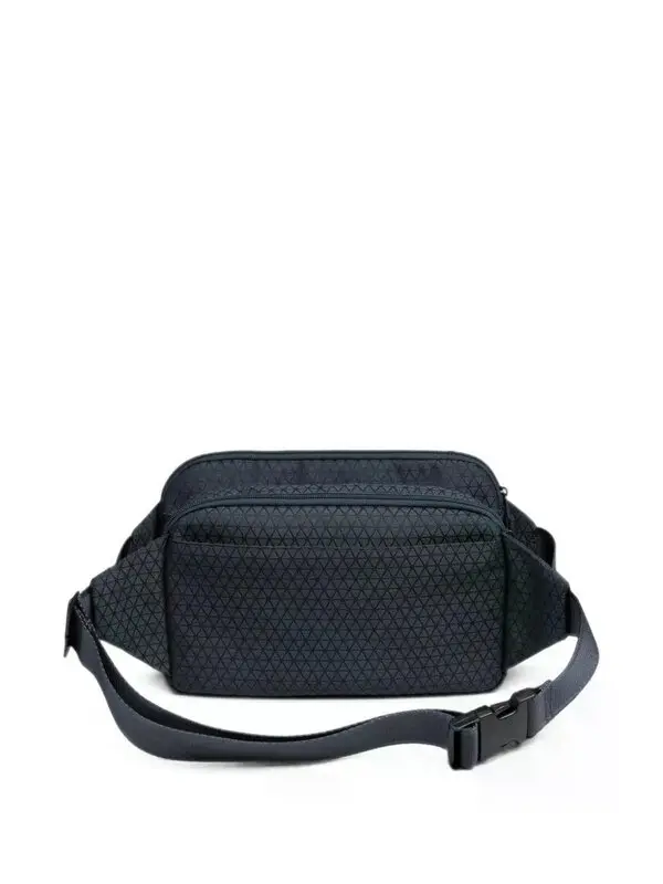 PIQUADRO Geometric-pattern Belt Bag
