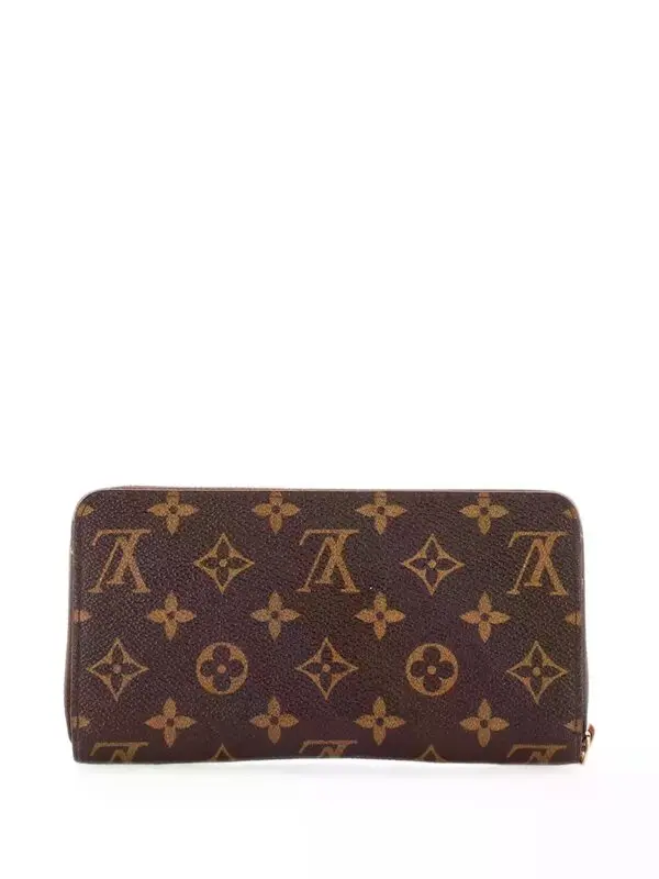 LOUIS VUITTON Zippy Wallet Monogram Canvas Small Wallets