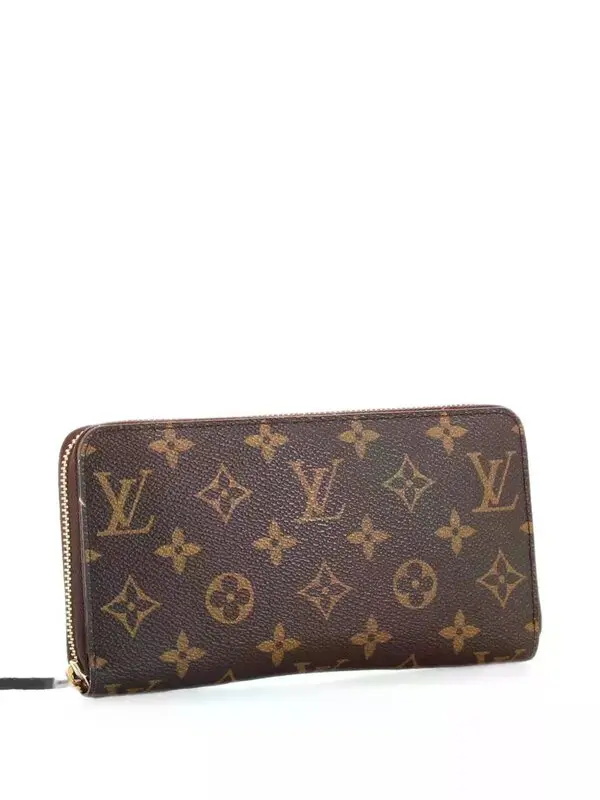 LOUIS VUITTON Zippy Wallet Monogram Canvas Small Wallets