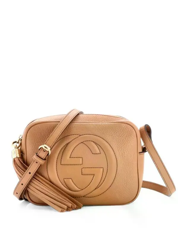 Gucci Soho Disco Leather Small Crossbody Bag - Neutrals