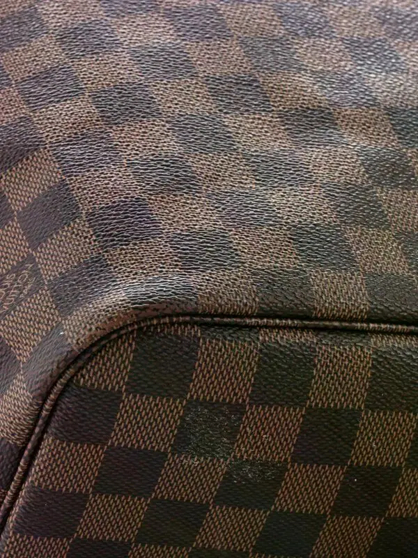 LOUIS VUITTON Neverfull Nm Damier Mm Tote Bag - Brown