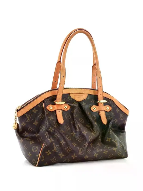 LOUIS VUITTON Tivoli Handbag Monogram Canvas Gm Satchel - Brown