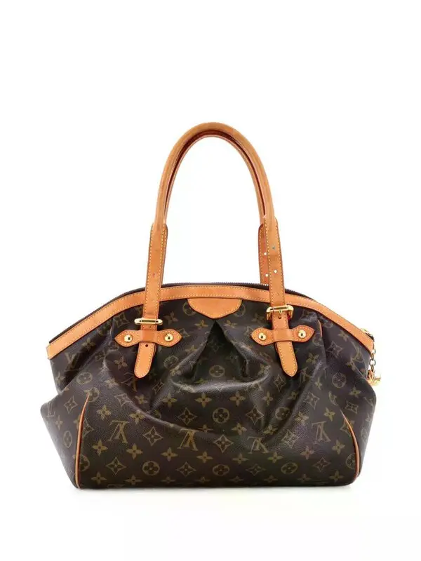 LOUIS VUITTON Tivoli Handbag Monogram Canvas Gm Satchel - Brown