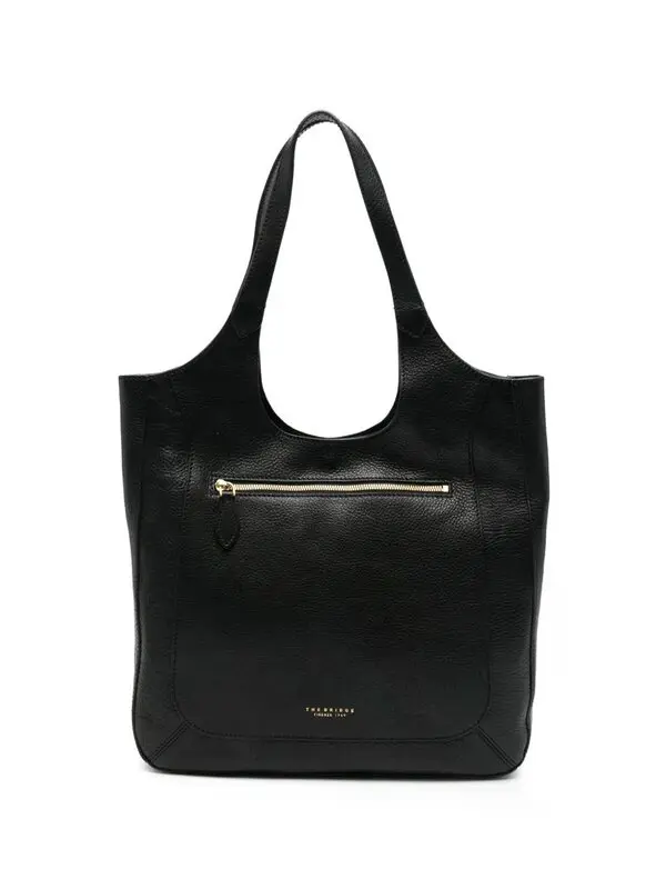 THE BRIDGE Zip-pocket Shoulder Bag - Black