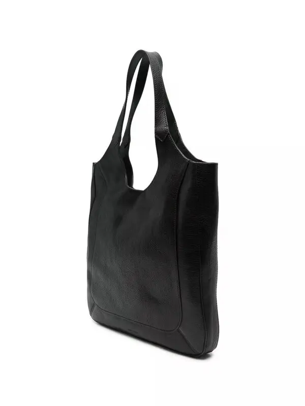 THE BRIDGE Zip-pocket Shoulder Bag - Black