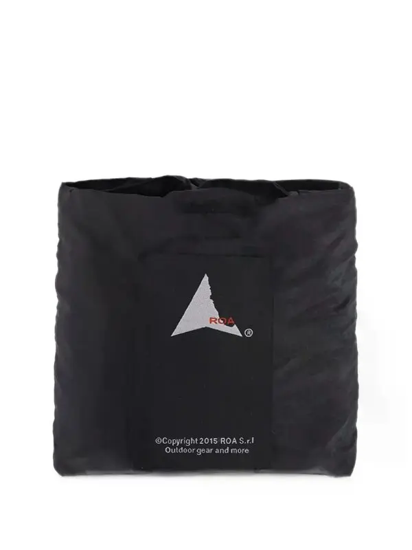 ROA Laki Logo-print Shoulder Bag - Black
