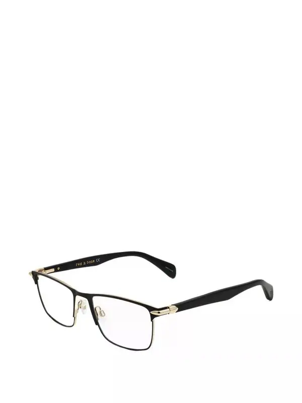 Rag & Bone Rectangle-frame Glasses - Black