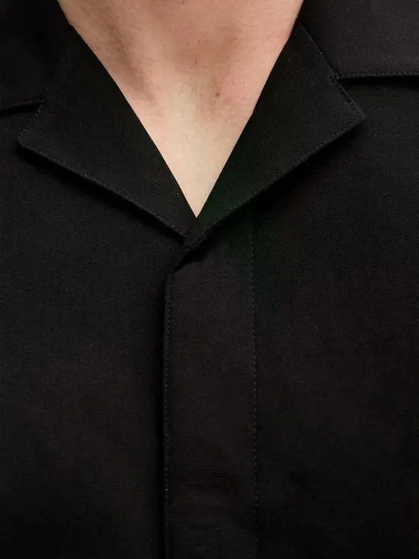 LINDBERGH Elasticated-hem Camp-collar Shirt
