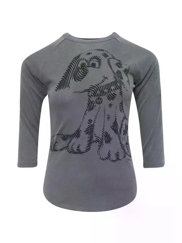 OPEN YY Dalmatian Doodle-print T-shirt