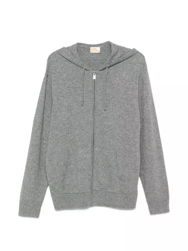 From Future Zip-up Hood Cardigan