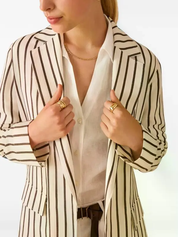 PENNYBLACK Vertical-stripe Blazer