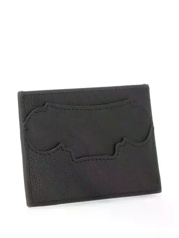 Borsalino Logo-print Card Holder - Black
