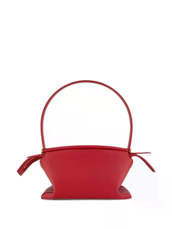 Loewe Small Whisker Leather Tote Bag - Red