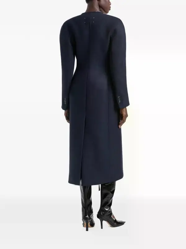 MAISON MARGIELA Long-sleeve Buttoned Coat