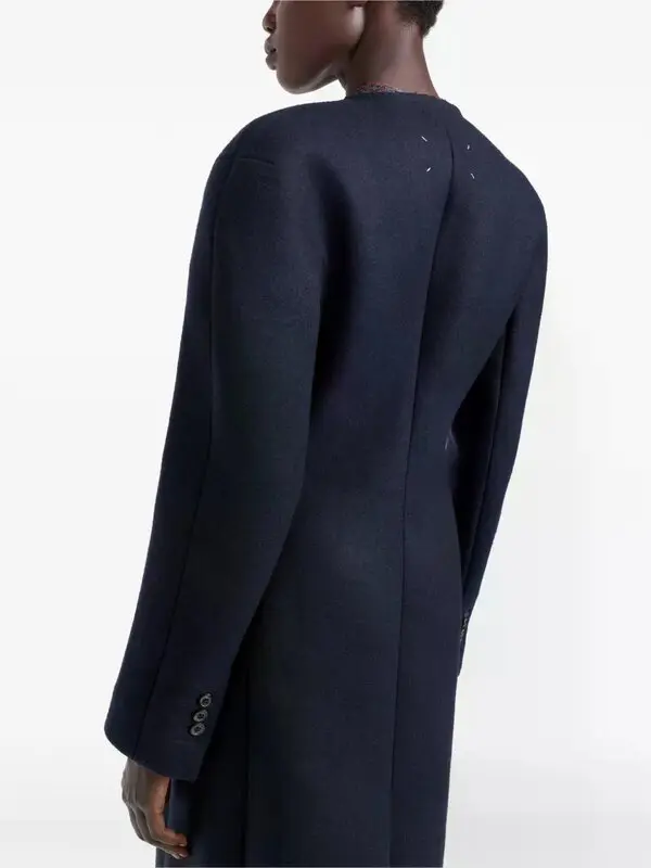 MAISON MARGIELA Long-sleeve Buttoned Coat