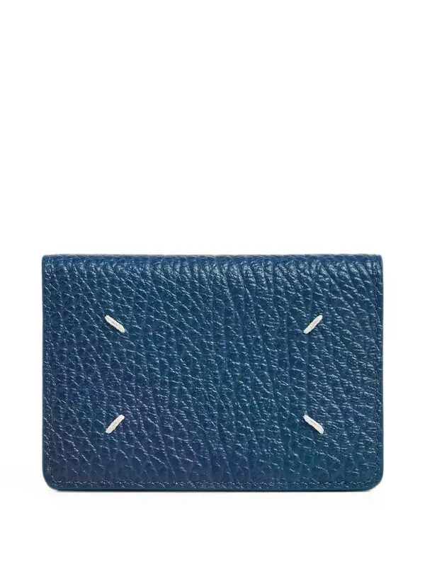 MAISON MARGIELA Four Stitches Grainy Leather Cardholder