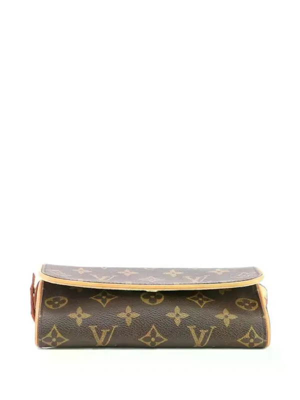 LOUIS VUITTON Twin Handbag Monogram Canvas Pm Crossbody Bag