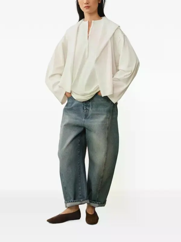 LESS Barrel-leg Jeans