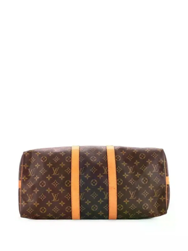 LOUIS VUITTON Keepall Bandouliere Bag Monogram Canvas 45 Travel Bag - Brown