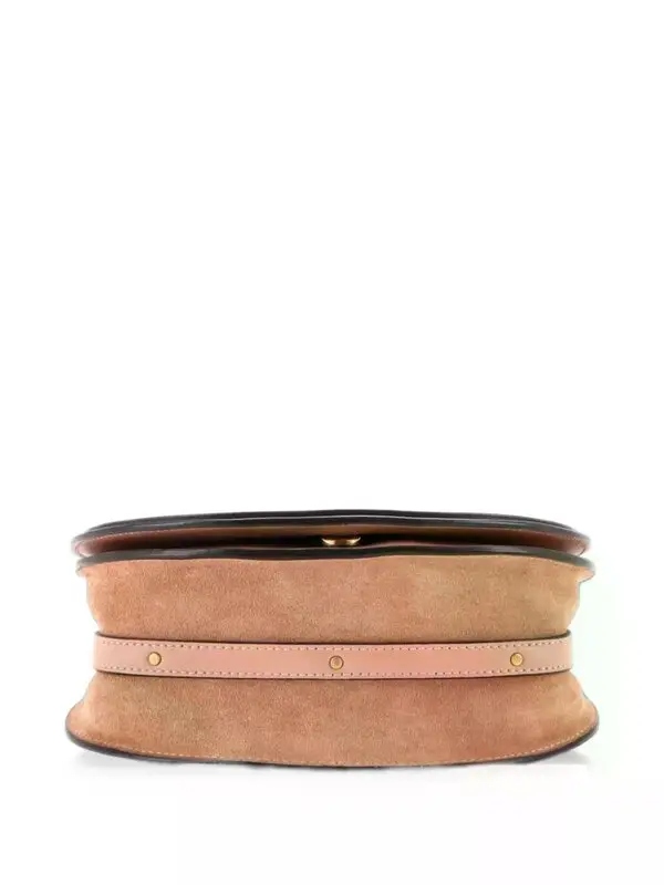 Chloé Nile Leather Medium Crossbody Bag - Neutrals