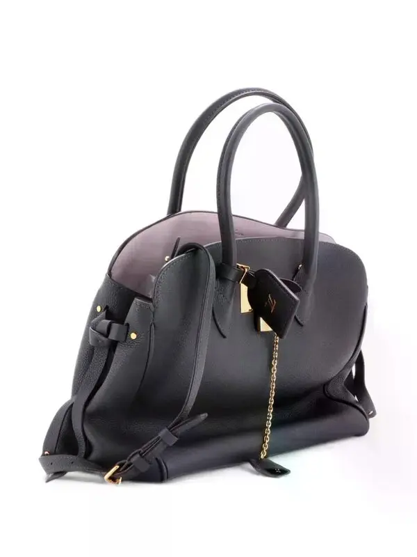 LOUIS VUITTON Milla Handbag Veau Nuage Calfskin Mm Satchel - Grey