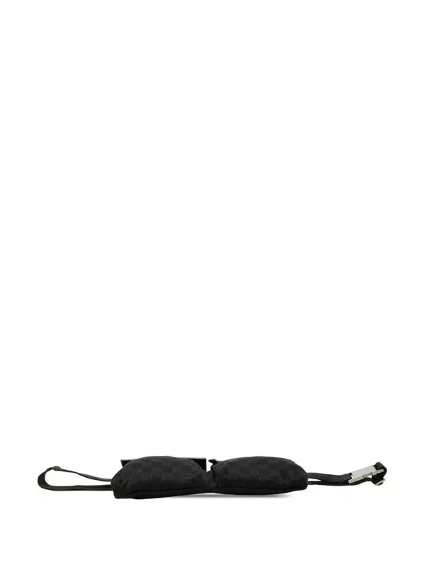 Gucci 2000-2015 Gg Canvas Double Pocket Belt Bag