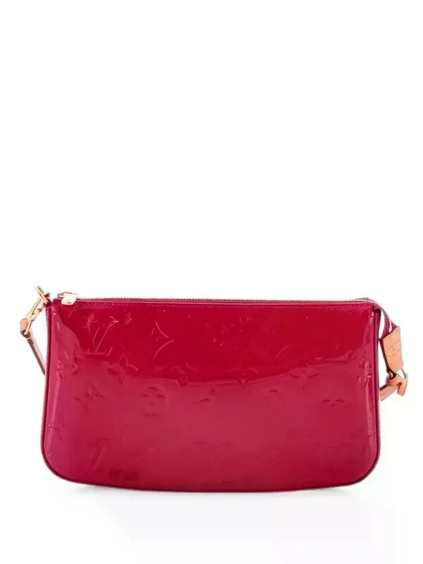 LOUIS VUITTON Pochette Accessoires Nm Monogram Vernis Shoulder Bag
