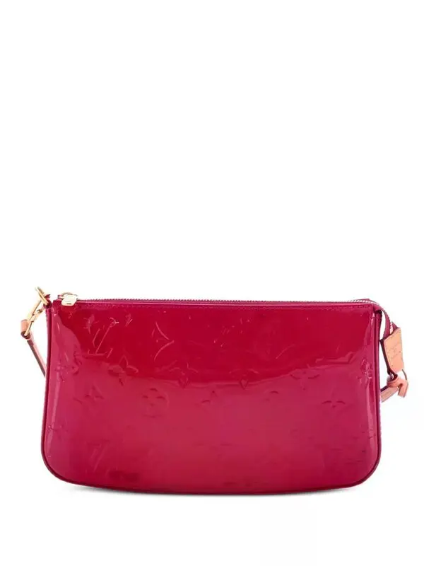LOUIS VUITTON Pochette Accessoires Nm Monogram Vernis Shoulder Bag