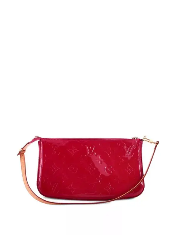 LOUIS VUITTON Pochette Accessoires Nm Monogram Vernis Shoulder Bag