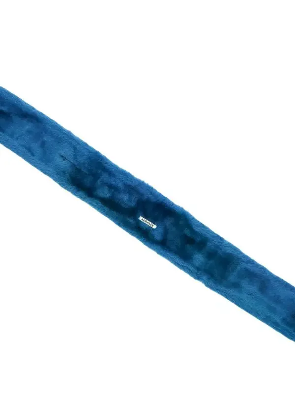 Auralee Straight Merino Mouton Fur Scarf