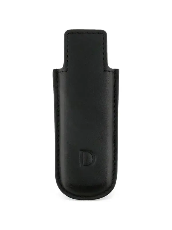 S.t. Dupont Logo-embossed Leather Lighter Case